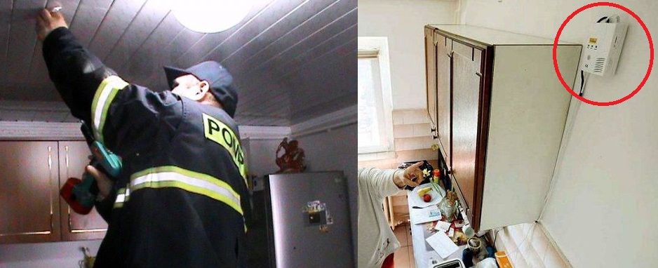 Instalați-vă detectoare de gaze și de incendiu!